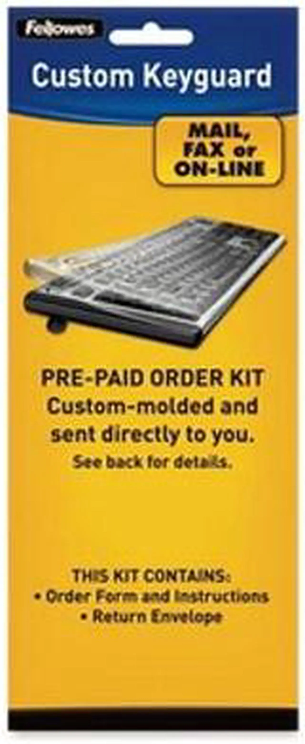 Fellowes 99680 Antimicrobial Custom Keyguard Cover Kit - Newegg.com