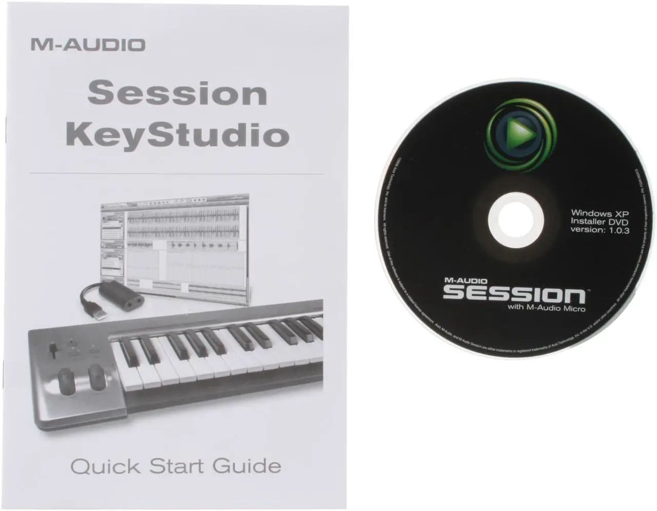 M-AUDIO Session Keystudio 49-Note USB MIDI controller and recording ...