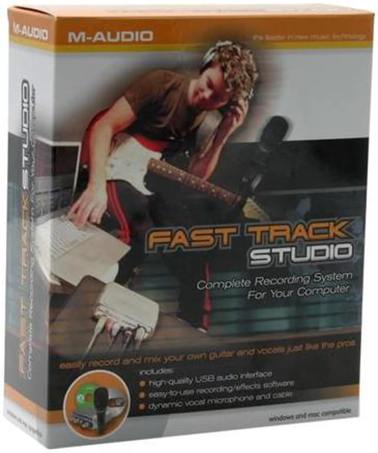 M-AUDIO Fast Track Studio Sound Card - Newegg.com