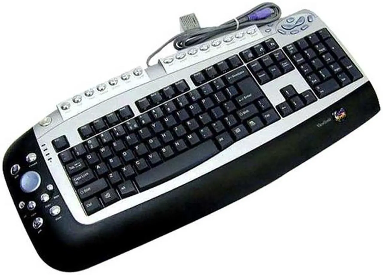 ViewSonic KBM-KP-202 2-Tone Wired Keyboard - Newegg.com