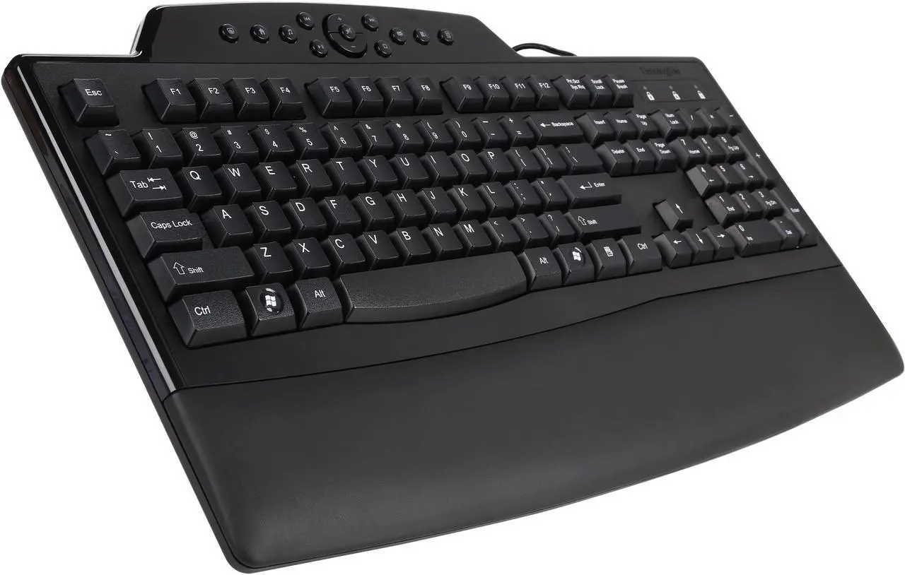 Kensington K72402US Black Wired Pro Fit Comfort Keyboard - Newegg.com