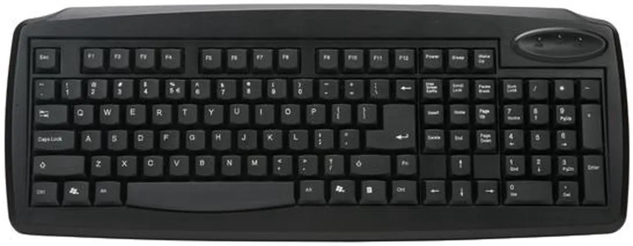 Linkworld LK7010A-C2222-PSII Black Keyboard - Newegg.com