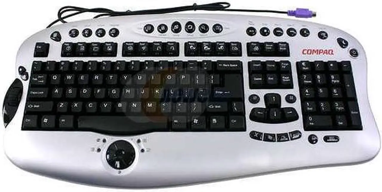 MICRO INNOVATIONS CPQ135KB 2-Tone Wired Keyboard - Newegg.com