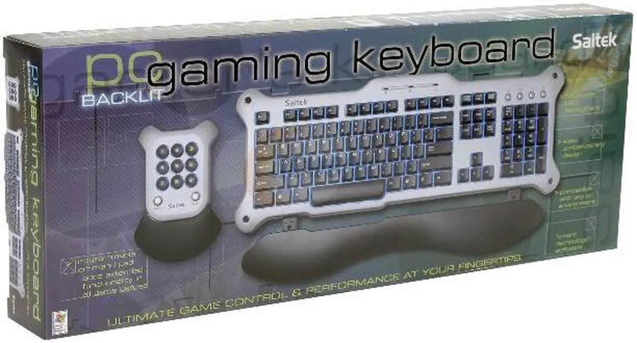 Saitek PZ08A 2-Tone Wired Gamers' Keyboard - Newegg.ca