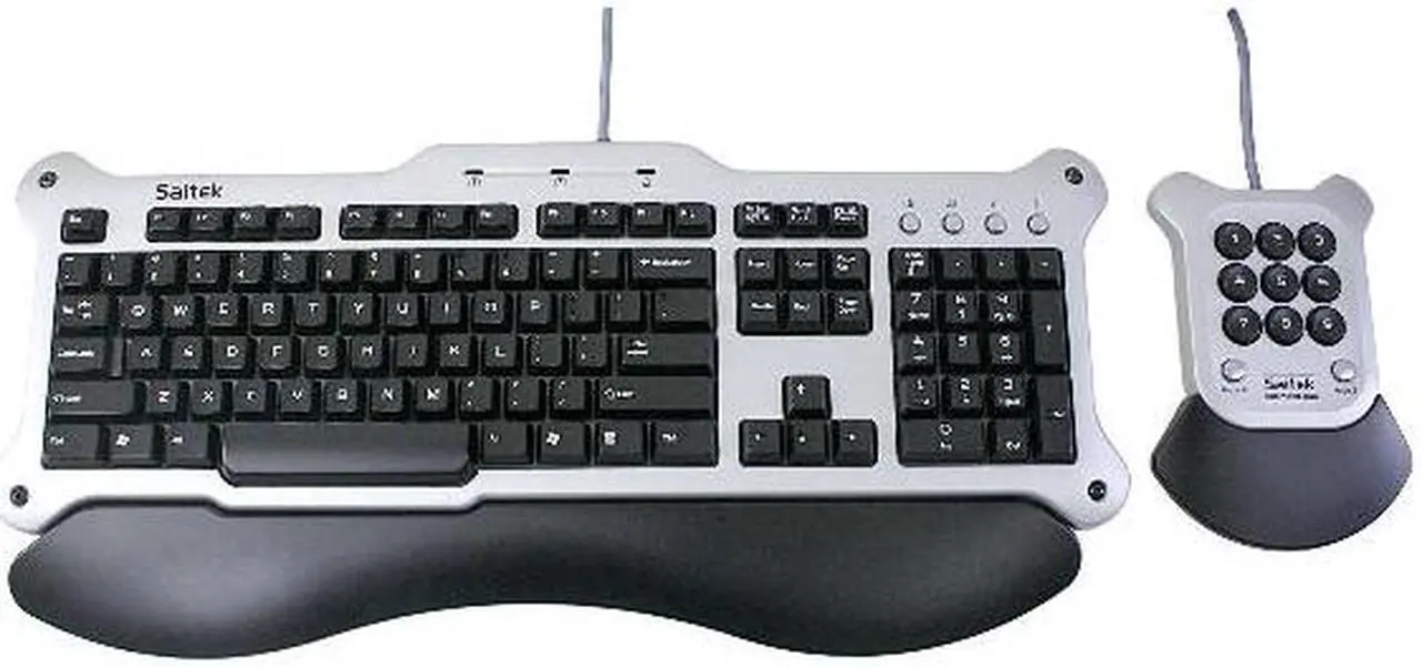 Saitek PZ08A 2-Tone Wired Gamers' Keyboard - Newegg.com