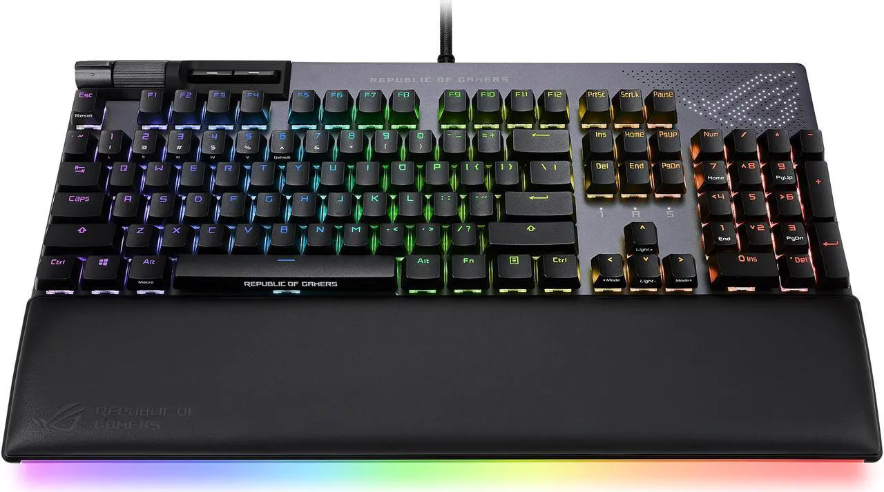 ASUS XA07 ROG Strix Flare II Animate 100% RGB Gaming Keyboard with Hot ...