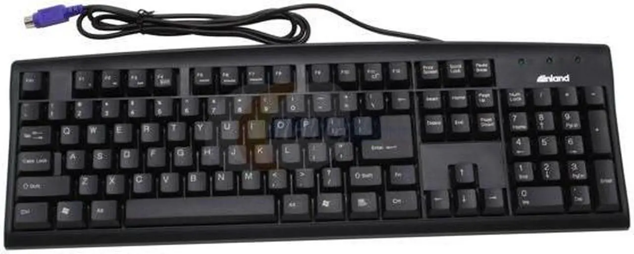 inland 70009 Black Spill resistant Keyboard - Newegg.com