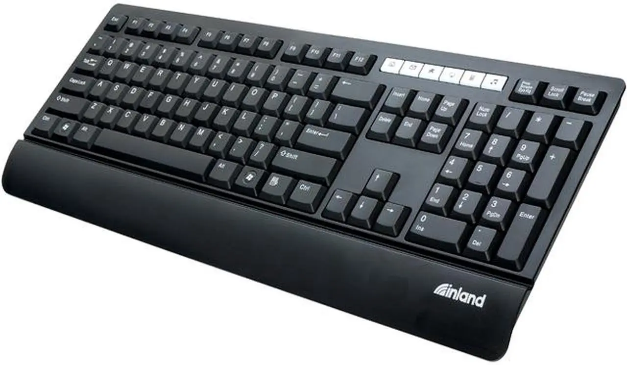 inland 70128 Black RF Wireless Keyboard - Newegg.com