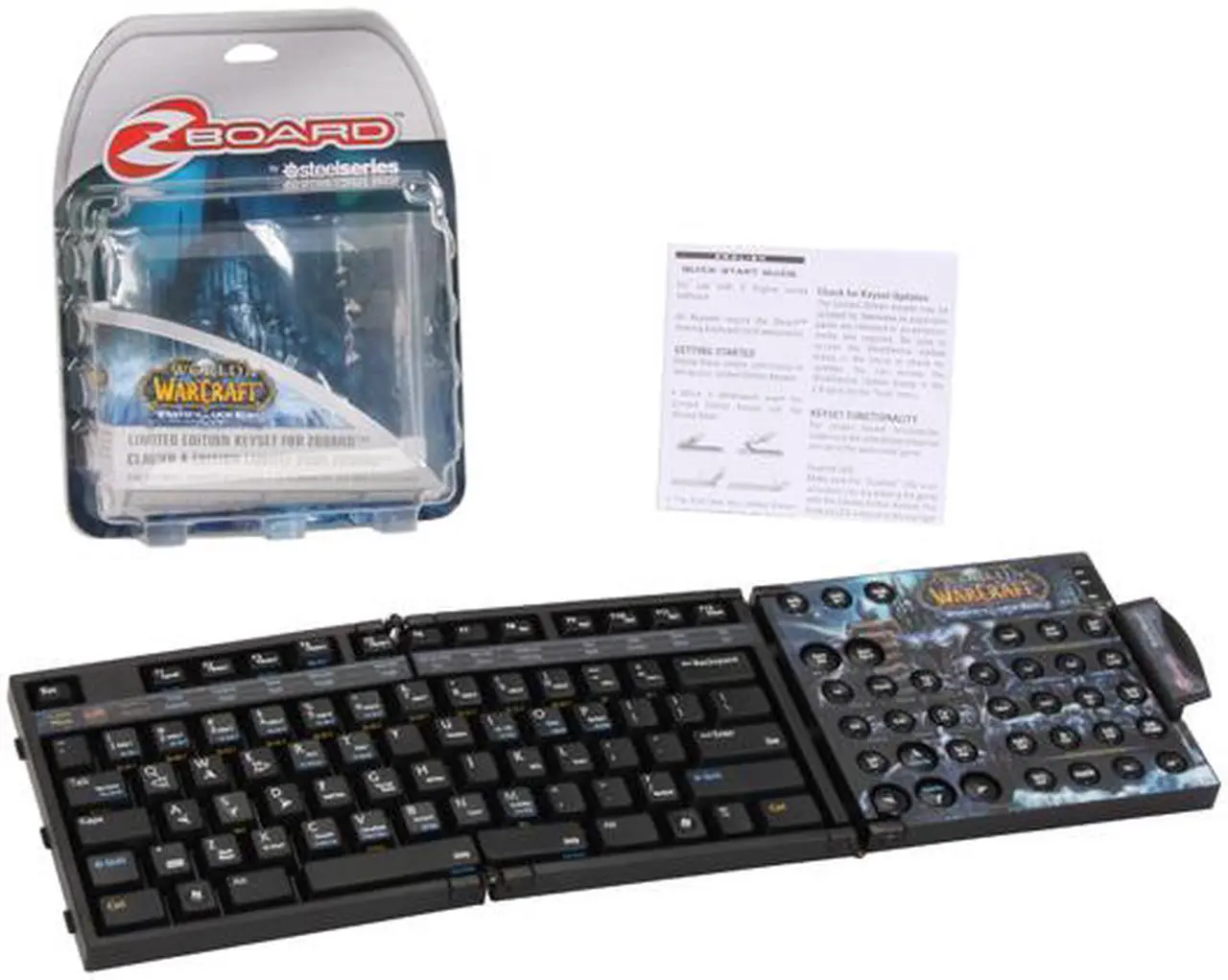 steelseries World of Warcraft (WOW) Limited-Edition Zboard Keyset Wrath ...