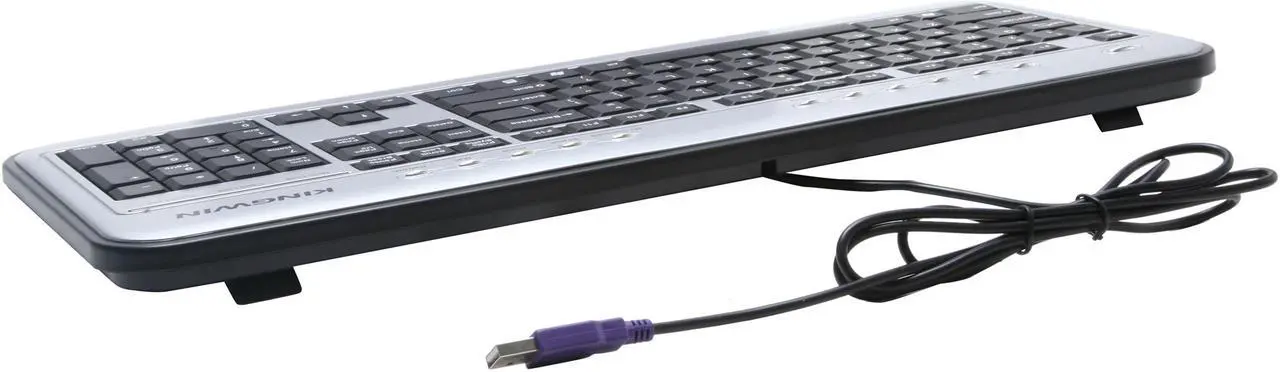 KINGWIN kwkb-0802 Multimedia Keyboard - Newegg.com