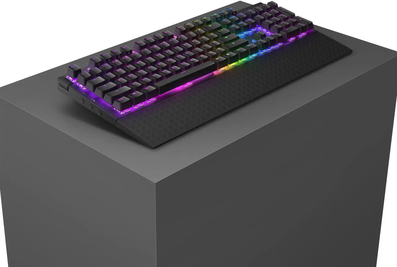 NZXT Function 2 Optical Gaming Keyboard, Linear optical switches, 8,000 ...