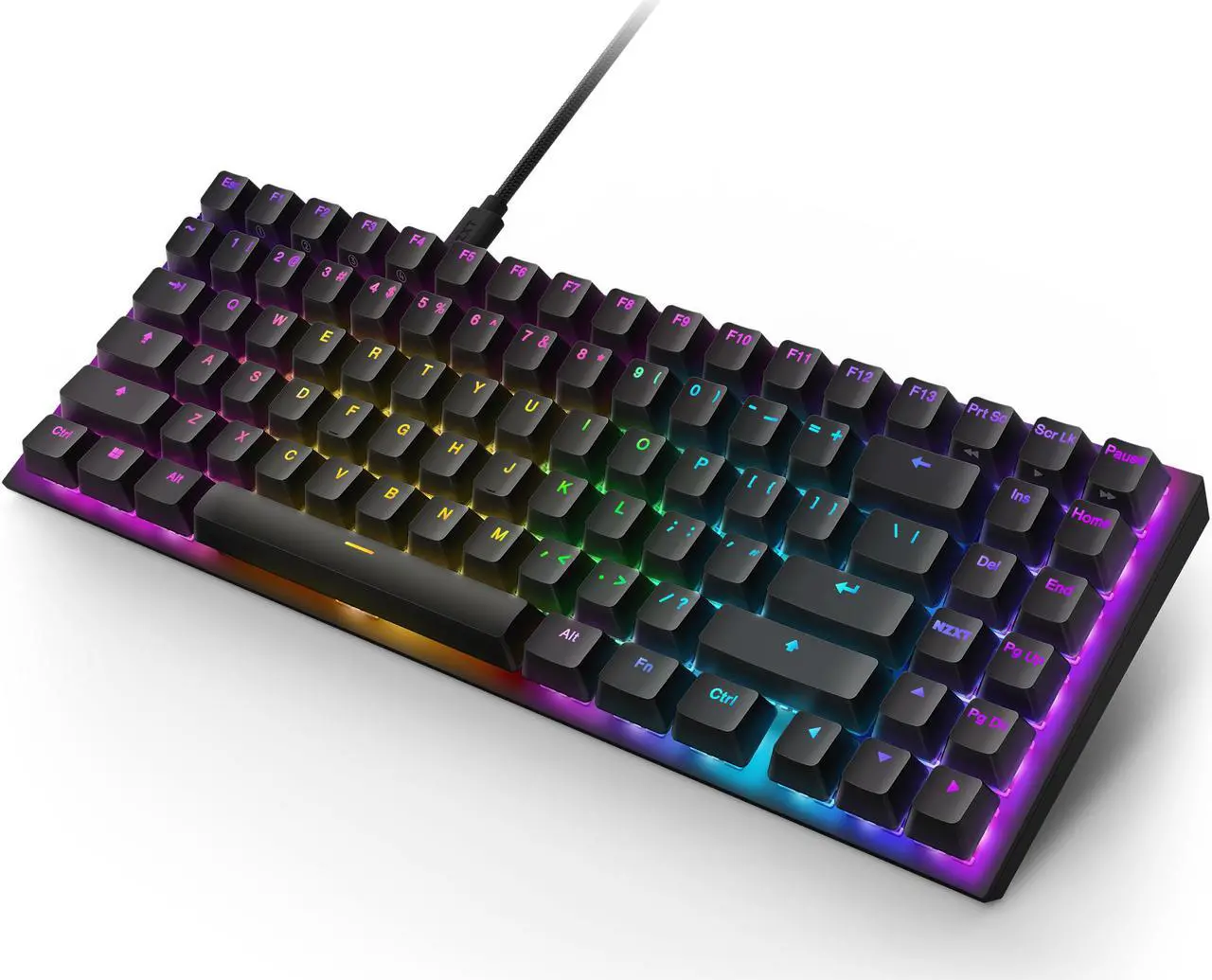 NZXT Function 2 MINITKL Optical Gaming Keyboard, Linear optical ...