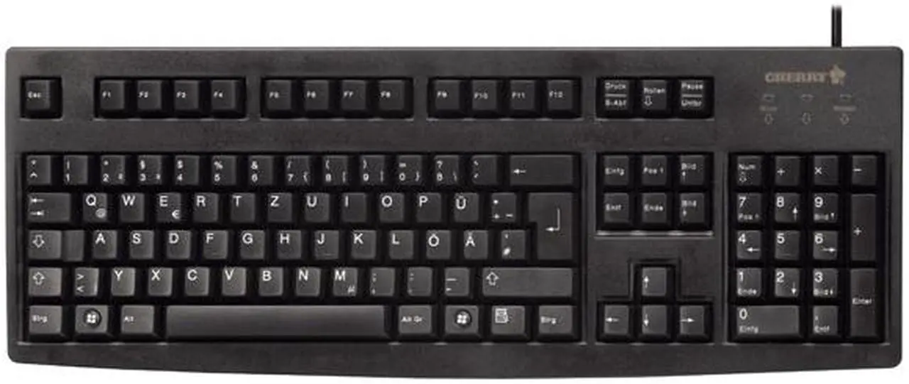 CHERRY G83-6104 Black Wired PC Business Keyboard - Newegg.com