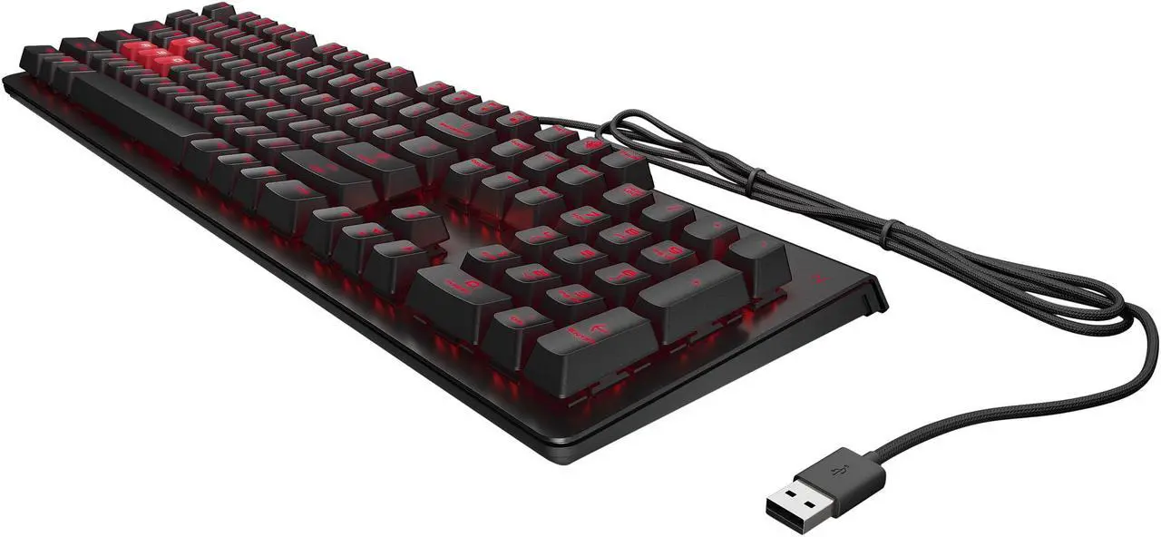 OMEN Encoder Customizable Mechanical Gaming Keyboard with Cherry MX Red ...