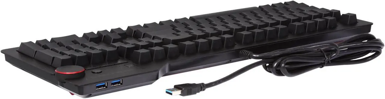 Das Keyboard 4 Ultimate DASK4ULTMBLU Black Wired Mechanical Keyboard ...