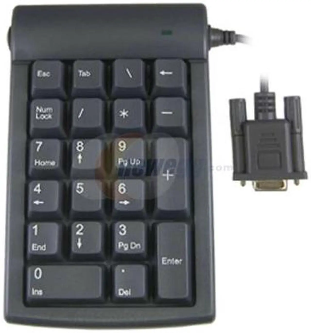 Genovation 623 Gray Wired Numeric Keypad - Newegg.com