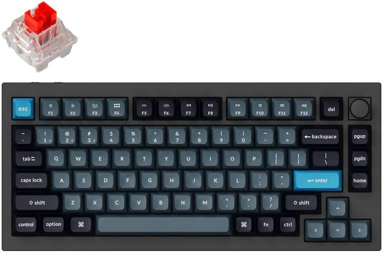 Keychron Q1 Pro Mechanical Keyboard 75% Layout RGB - Wireless - Hotswap ...