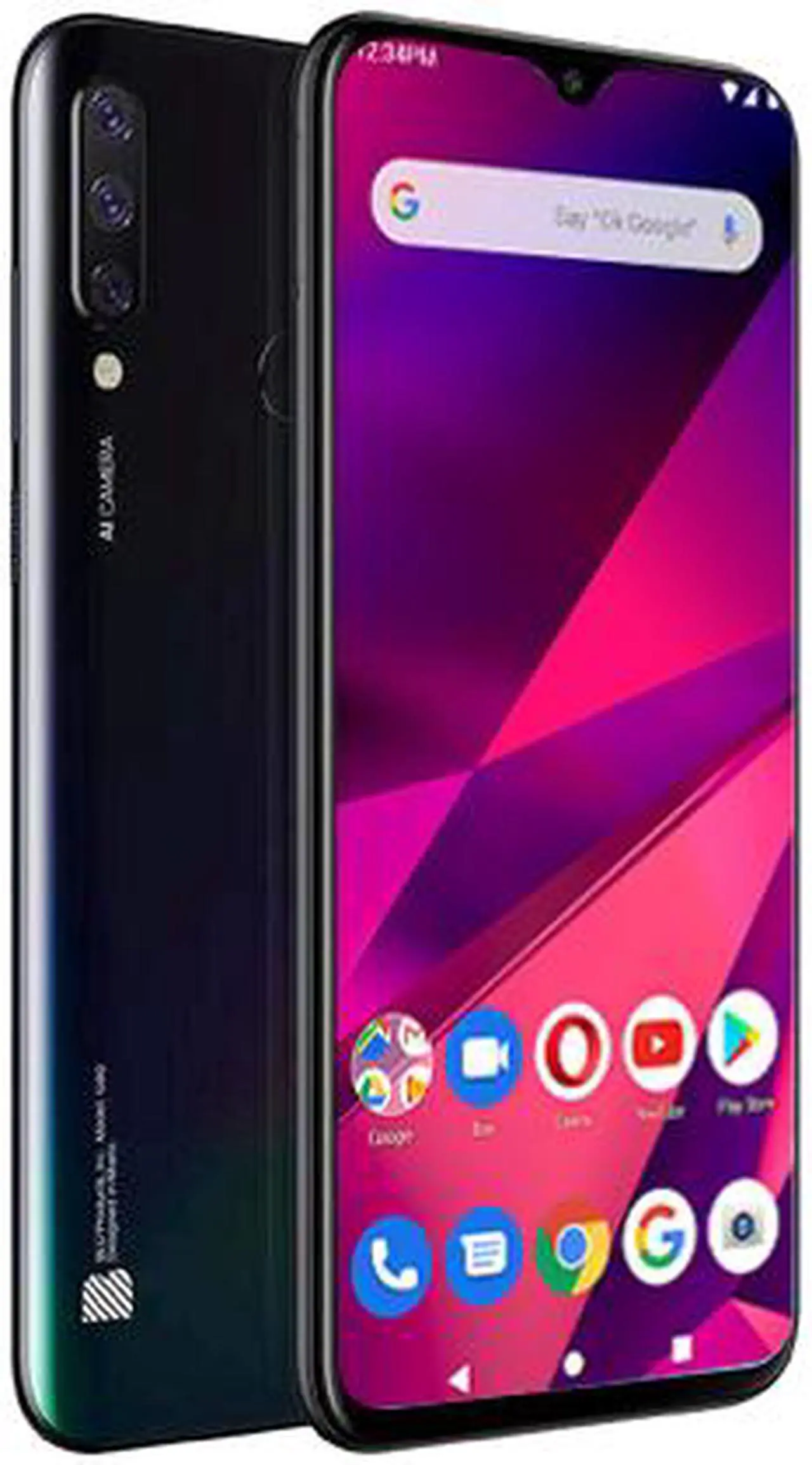 BLU G80 G0290WW 64GB Dual SIM GSM Unlocked Android SmartPhone - Black ...