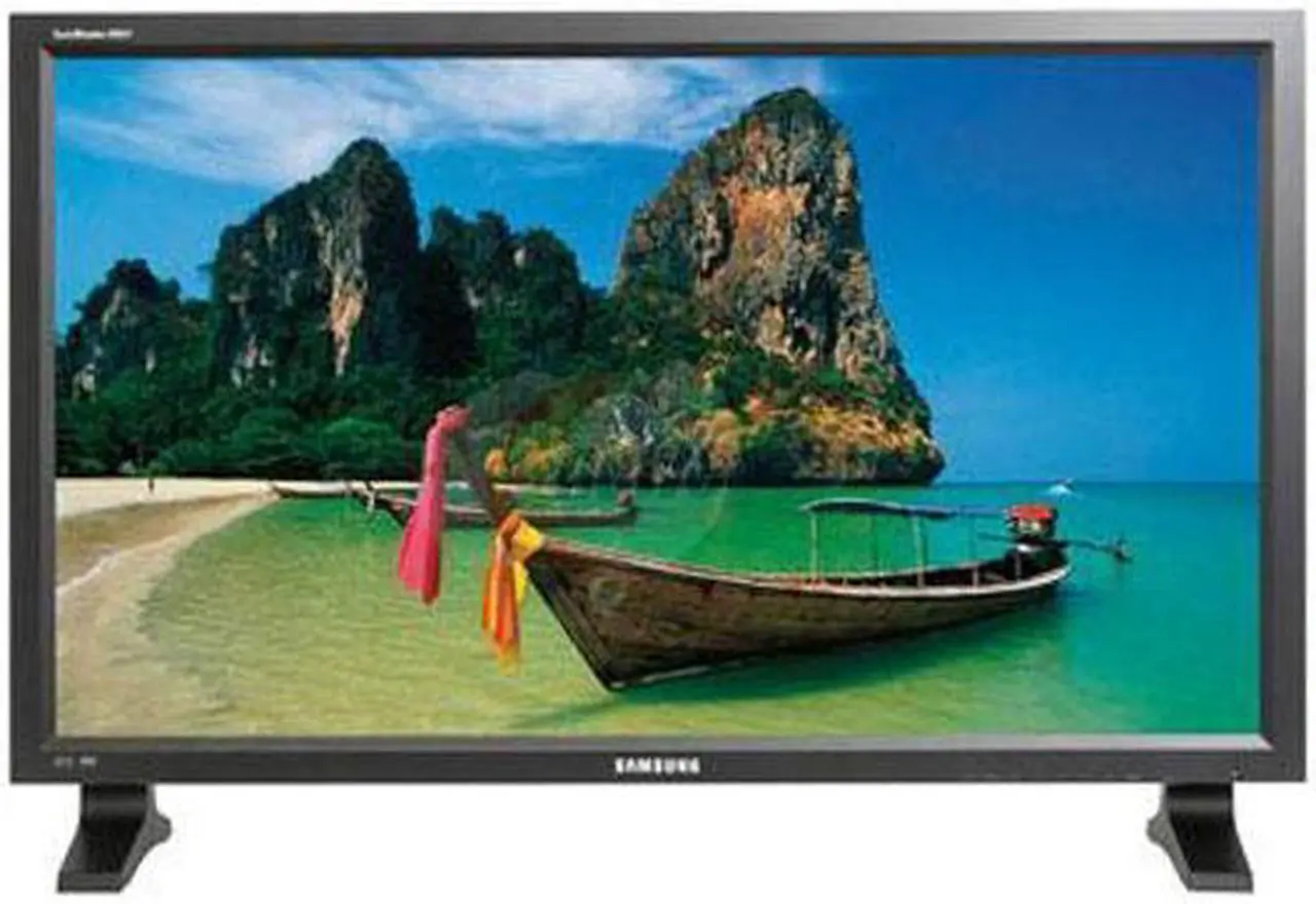SAMSUNG 460P-BK Black 46" 8 ms (GTG) DVI Widescreen LCD Monitor 500 cd ...