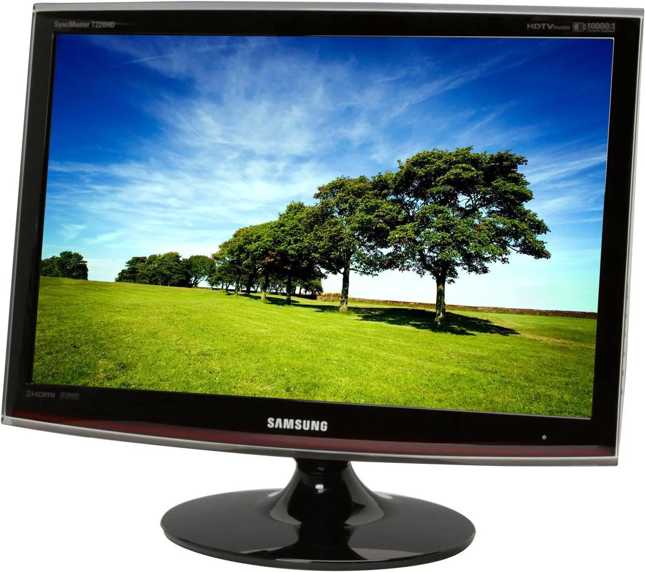 SAMSUNG ToC T240HD Rose-Black 24" 5ms HDMI Widescreen HDTV Monitor 300 ...