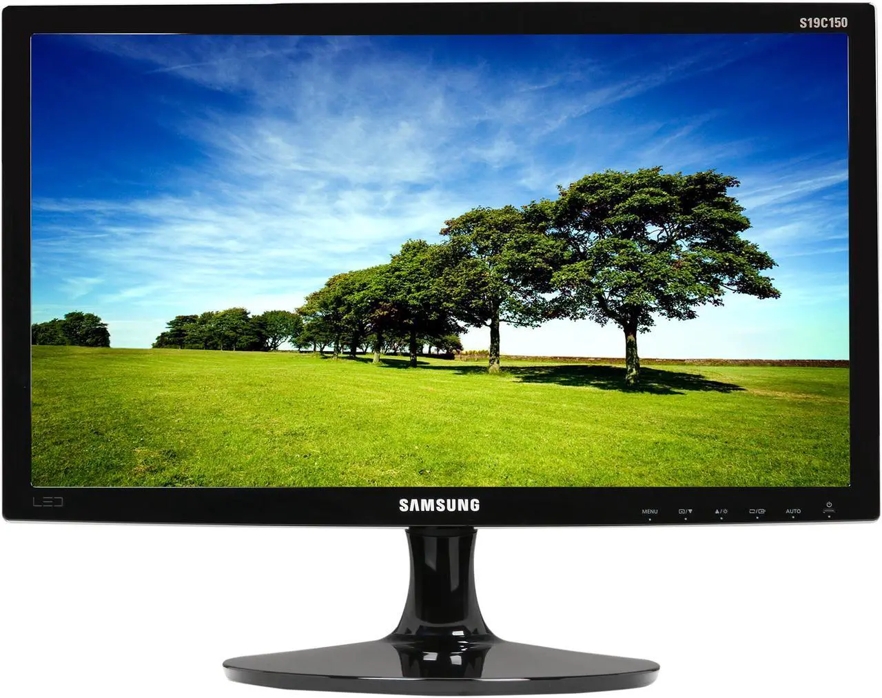 SAMSUNG 18.5" TN LCD Monitor 5ms (GTG) 1366 x 768 D-Sub S19C150F ...