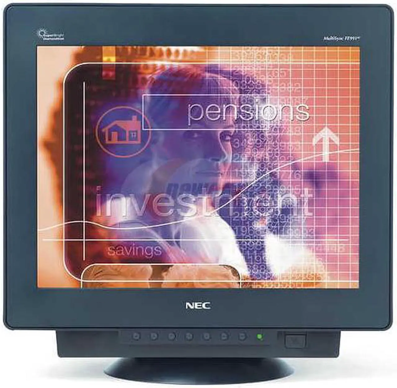 NEC Display Solutions FE991SB-BK Black 19" CRT Monitor - Newegg.com