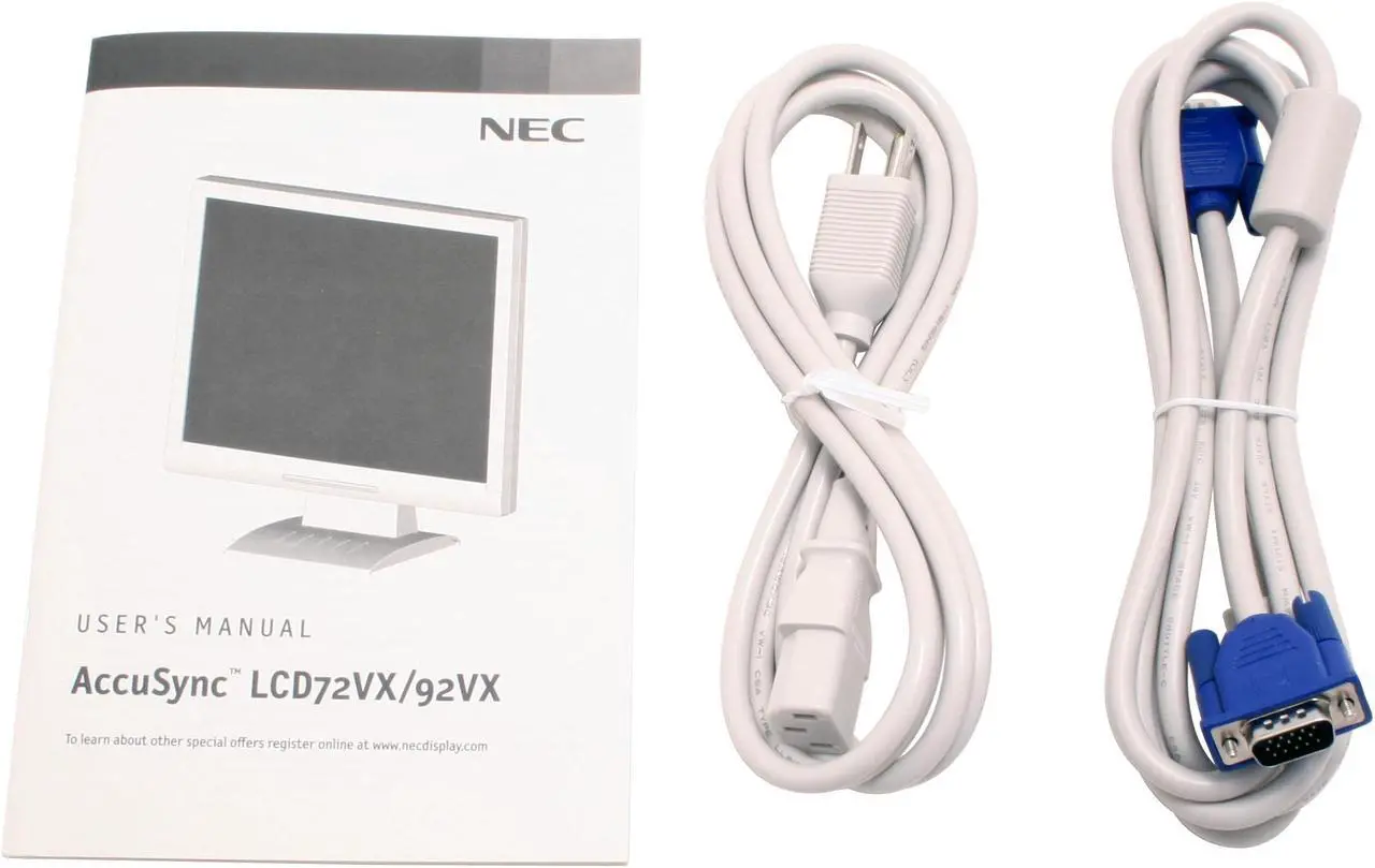 NEC Display Solutions 17" SXGA LCD Monitor 5 ms 1280 x 1024 D-Sub, DVI ...