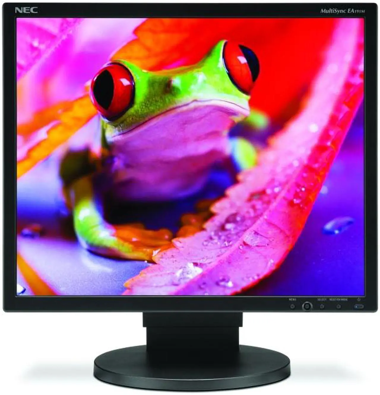 NEC Display Solutions EA191M-BK Black 19" 25ms Pivot, Swivel & Height ...