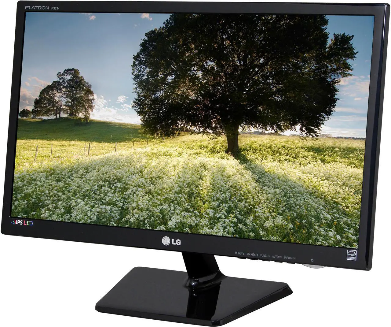 LG IPS234V-PN Black 23" 14ms (GTG) Widescreen LED Backlight LCD Monitor ...