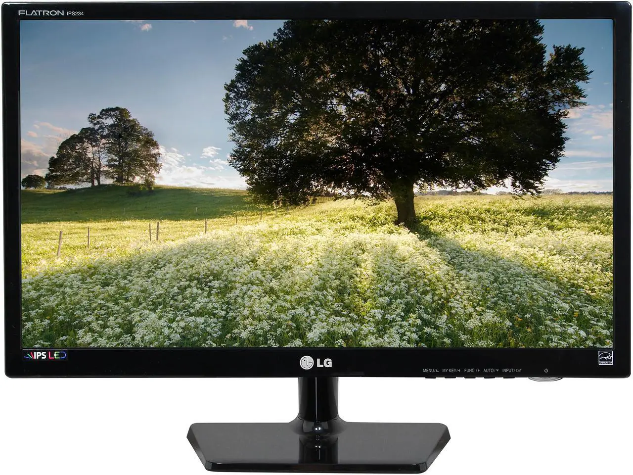 LG IPS234V-PN Black 23" 14ms (GTG) Widescreen LED Backlight LCD Monitor ...