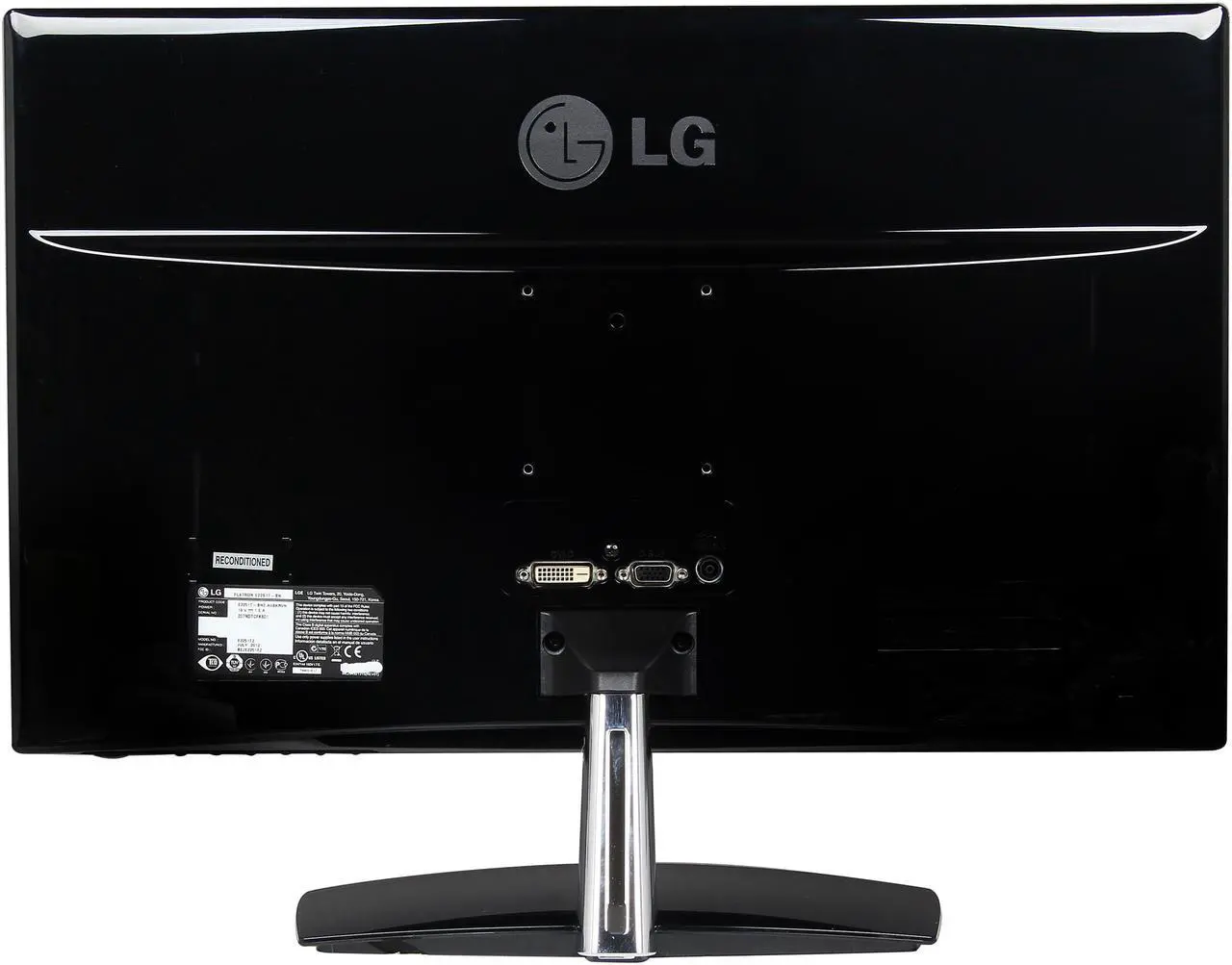 Open Box: LG 22" LCD Monitor 5 ms D-Sub, DVI E2251T-BN - Newegg.com