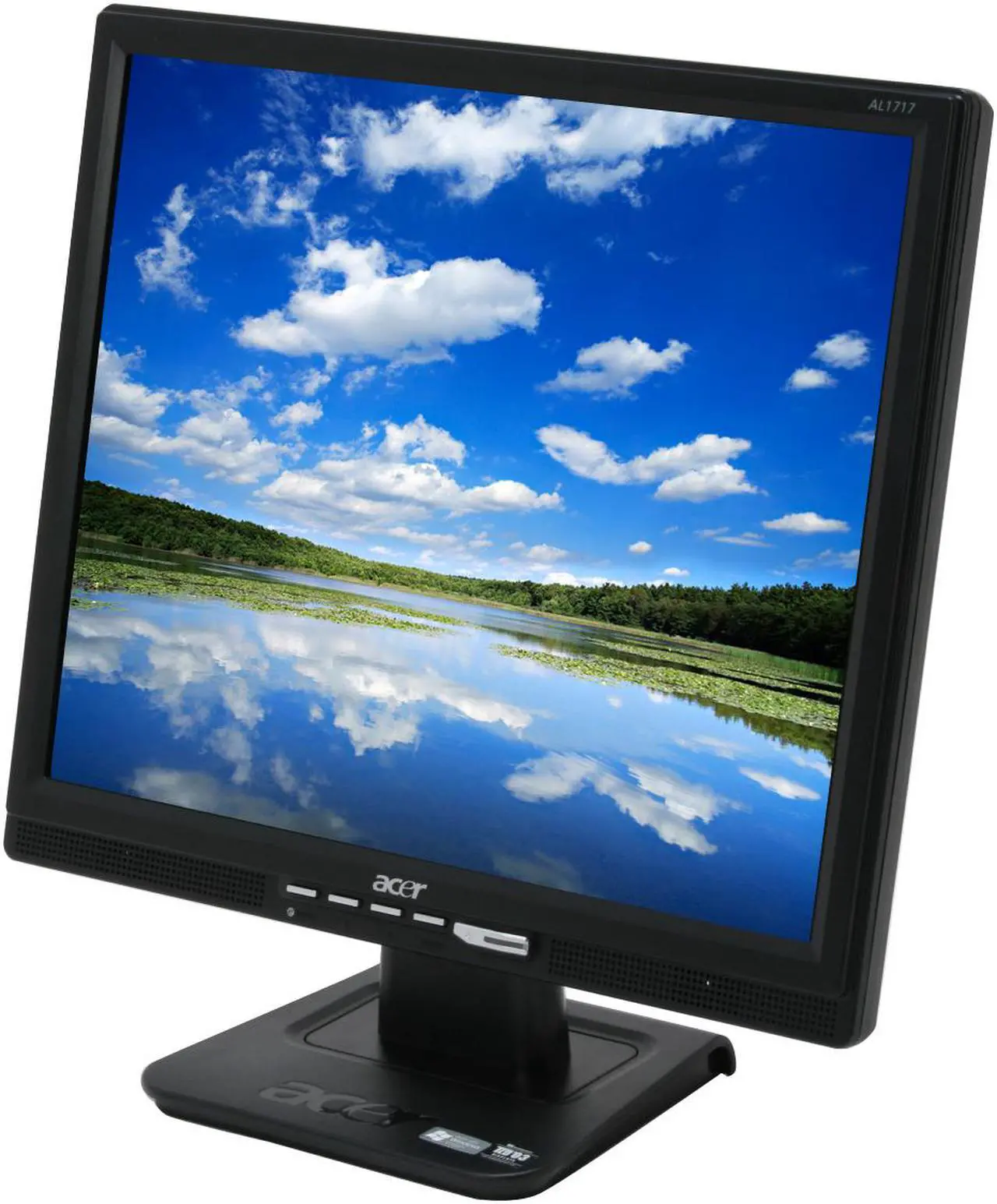Used - Good: Acer 17" SXGA LCD Monitor 5 ms 1280 x 1024 D-Sub AL1717 FB ...