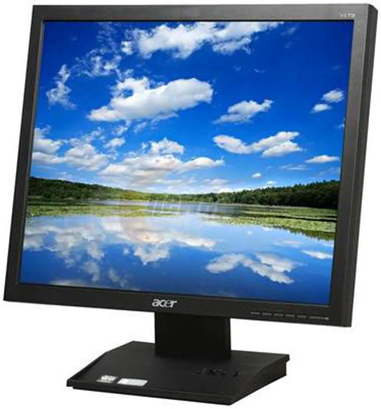 Acer 17" SXGA LCD Monitor 5 ms D-Sub V173Bbm - Newegg.com