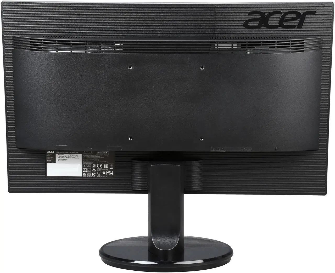 Acer K2 Series K202HQL bd 20" 60Hz 5ms LCD Monitor - Newegg.com
