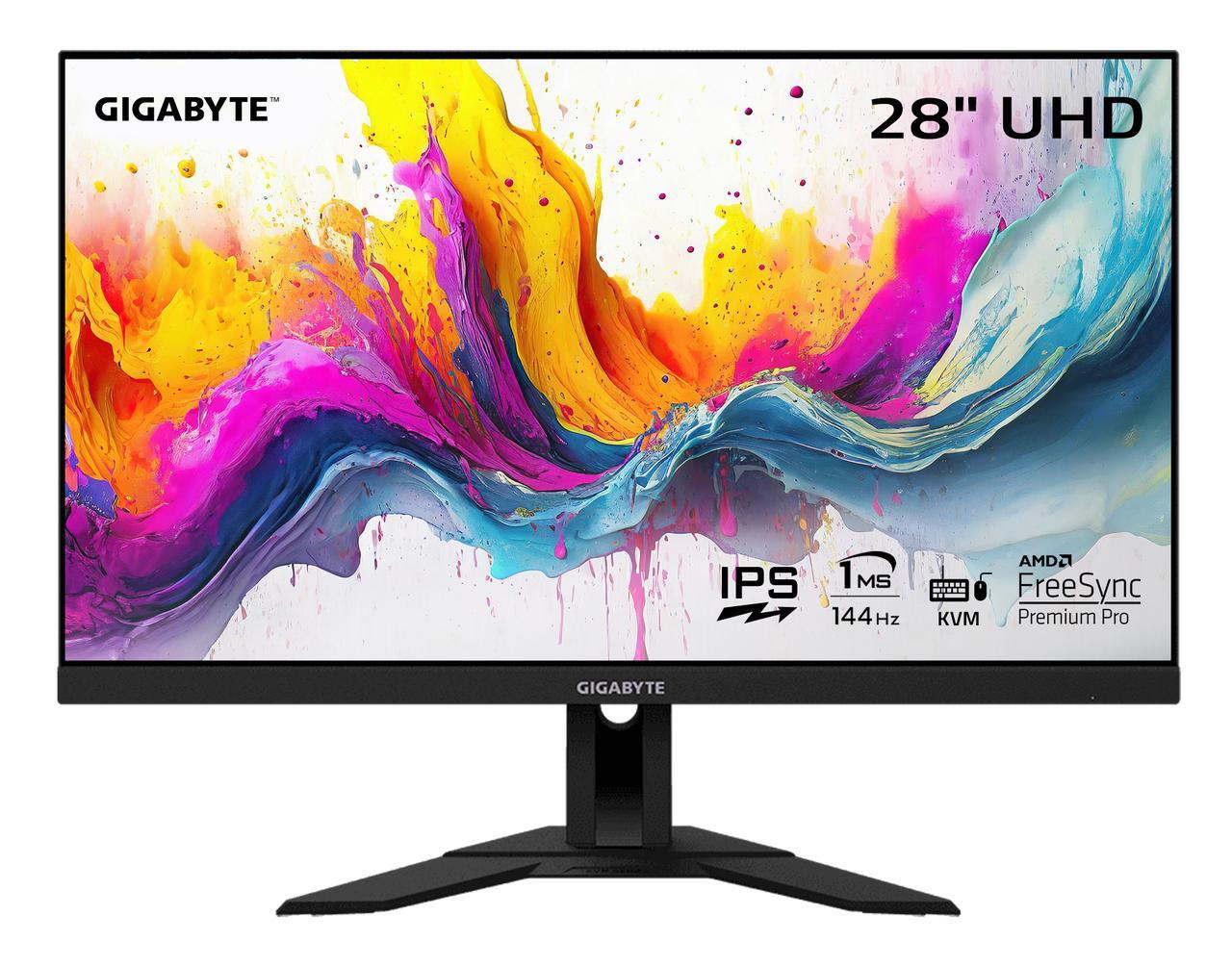 GIGABYTE M28U 28 IPS Gaming Monitor UHD 3840x2160 144Hz 1ms GIGABYTE M28U 28 IPS Gaming Monitor UHD 3840x2160 144Hz 1ms