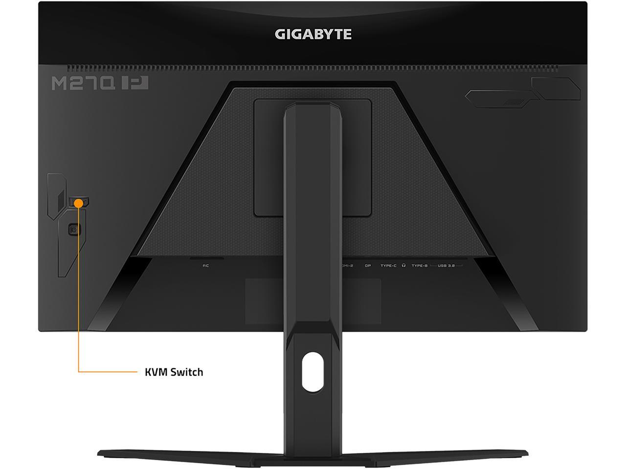 GIGABYTE M27Q PRO 27 165Hz 1440P KVM Gaming Monitor 2560 X 1440 SS GIGABYTE M27Q PRO 27 165Hz 1440P KVM Gaming Monitor 2560 X 1440 SS