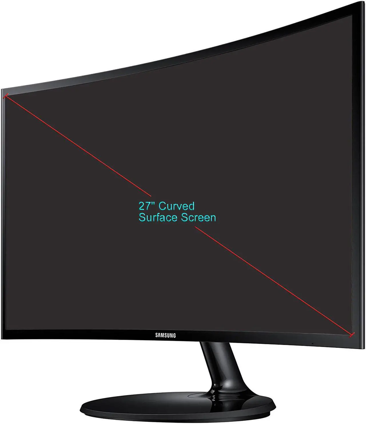 SAMSUNG 390 Series 27" Full HD LED Backlit Curved Monitor - Newegg.com