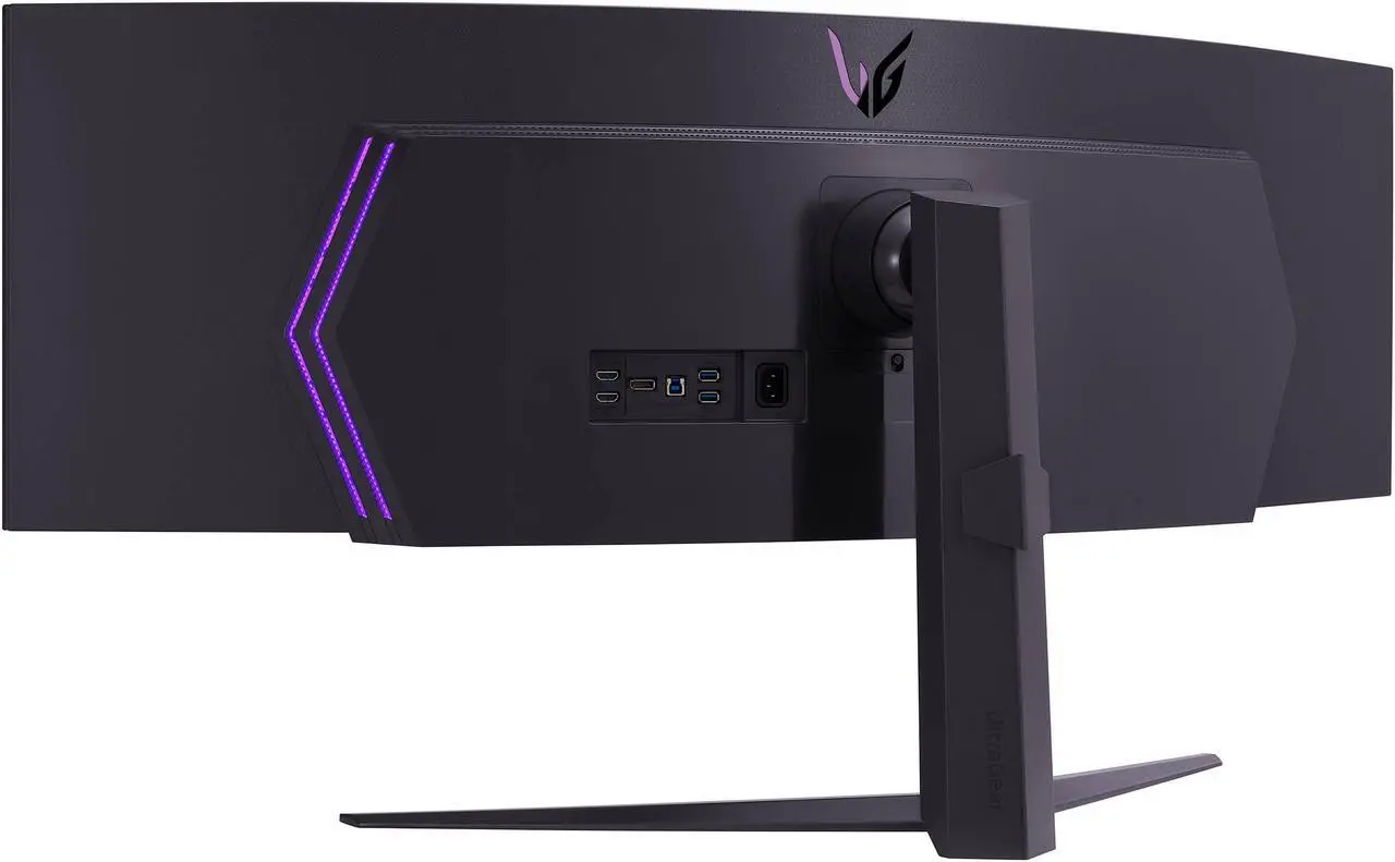 LG 49" 240 Hz VA DQHD Curved Gaming Monitor FreeSync Premium Pro (AMD ...