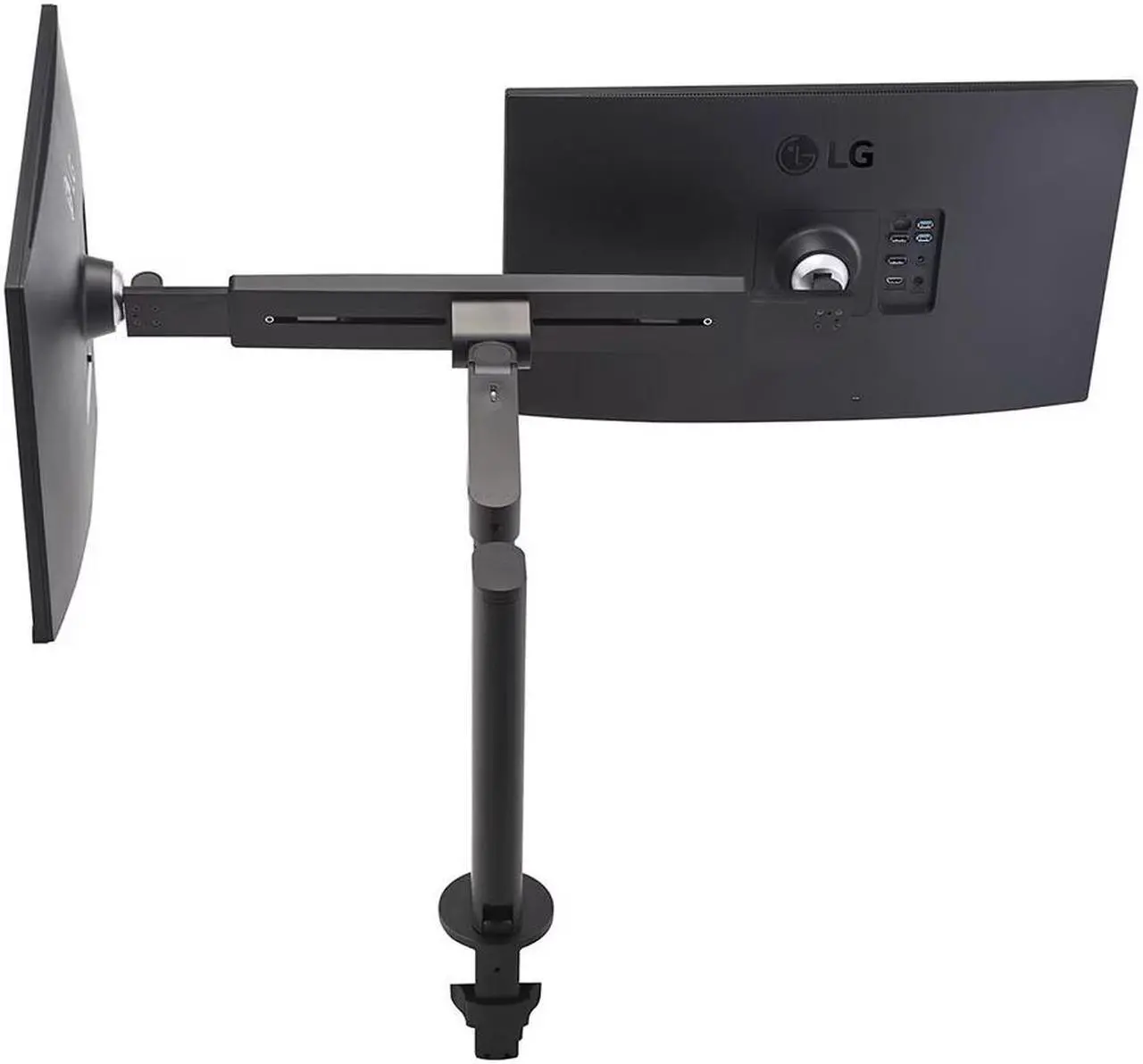 LG 27" Dual IPS QHD Monitors - LCD Flat Panel - 5 ms - FreeSync - 2560 ...