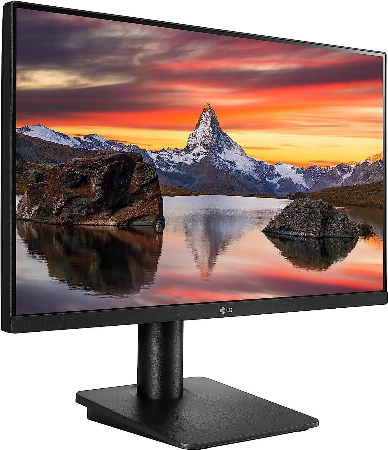 LG 24MP450-B Monitor 24" Full HD (1920 x 1080) IPS 75hz Display, 3-Side ...