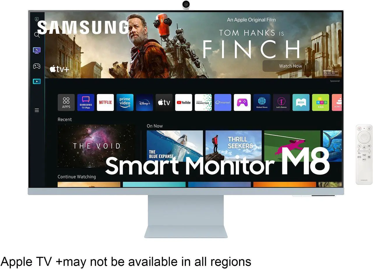 Open Box: SAMSUNG 32" 60 Hz VA UHD Smart Monitor with Streaming TV and ...