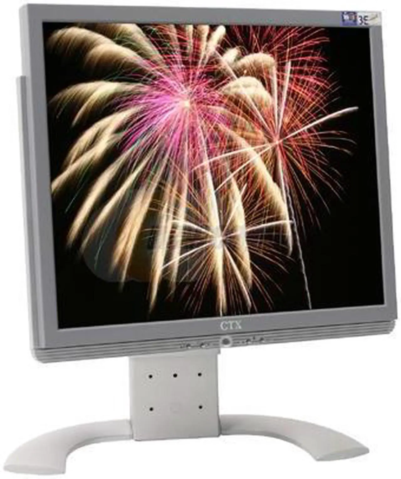 CTX 17" Active Matrix, TFT LCD SXGA LCD Monitor with Height & Pivot ...