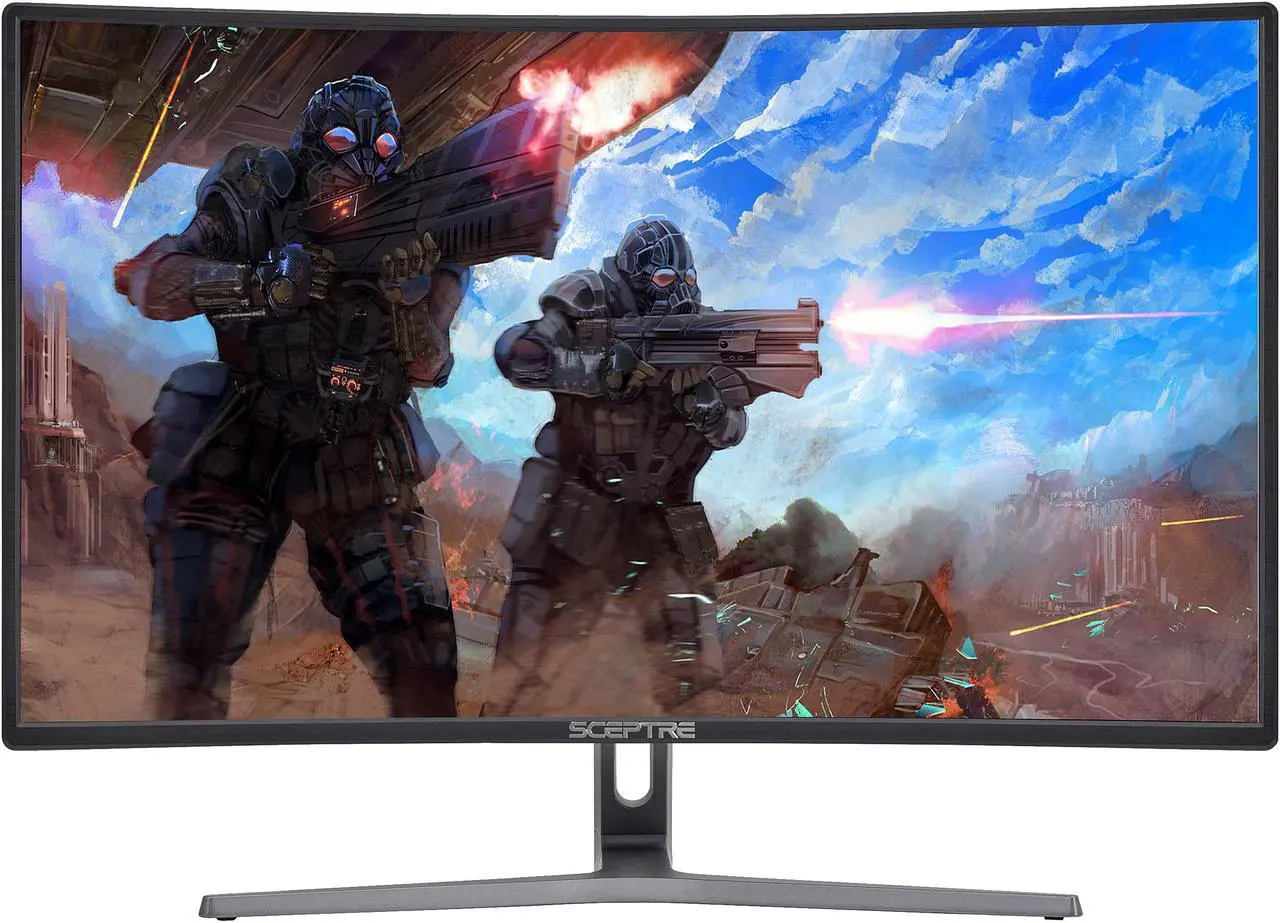 SCEPTRE 24" 144 Hz FHD 144 Hz Full HD 1920 x 1080 1800R Curved Gaming ...