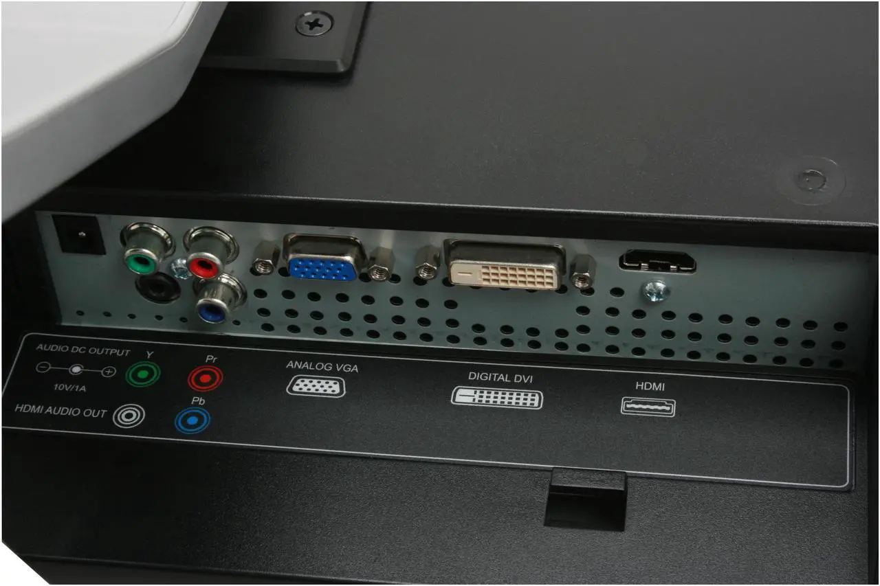 Gateway HD2200 Black-Silver 22" 4ms DVI HDMI Widescreen LCD Monitor 300 ...