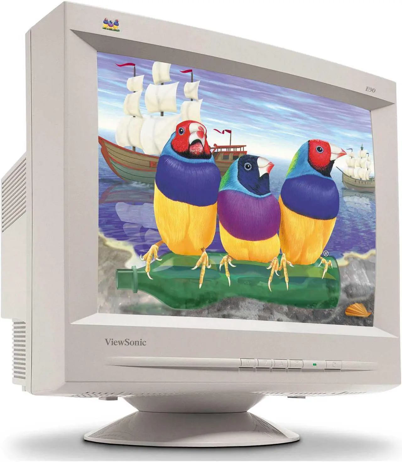 ViewSonic E90 Beige 19" CRT Monitor - Newegg.com