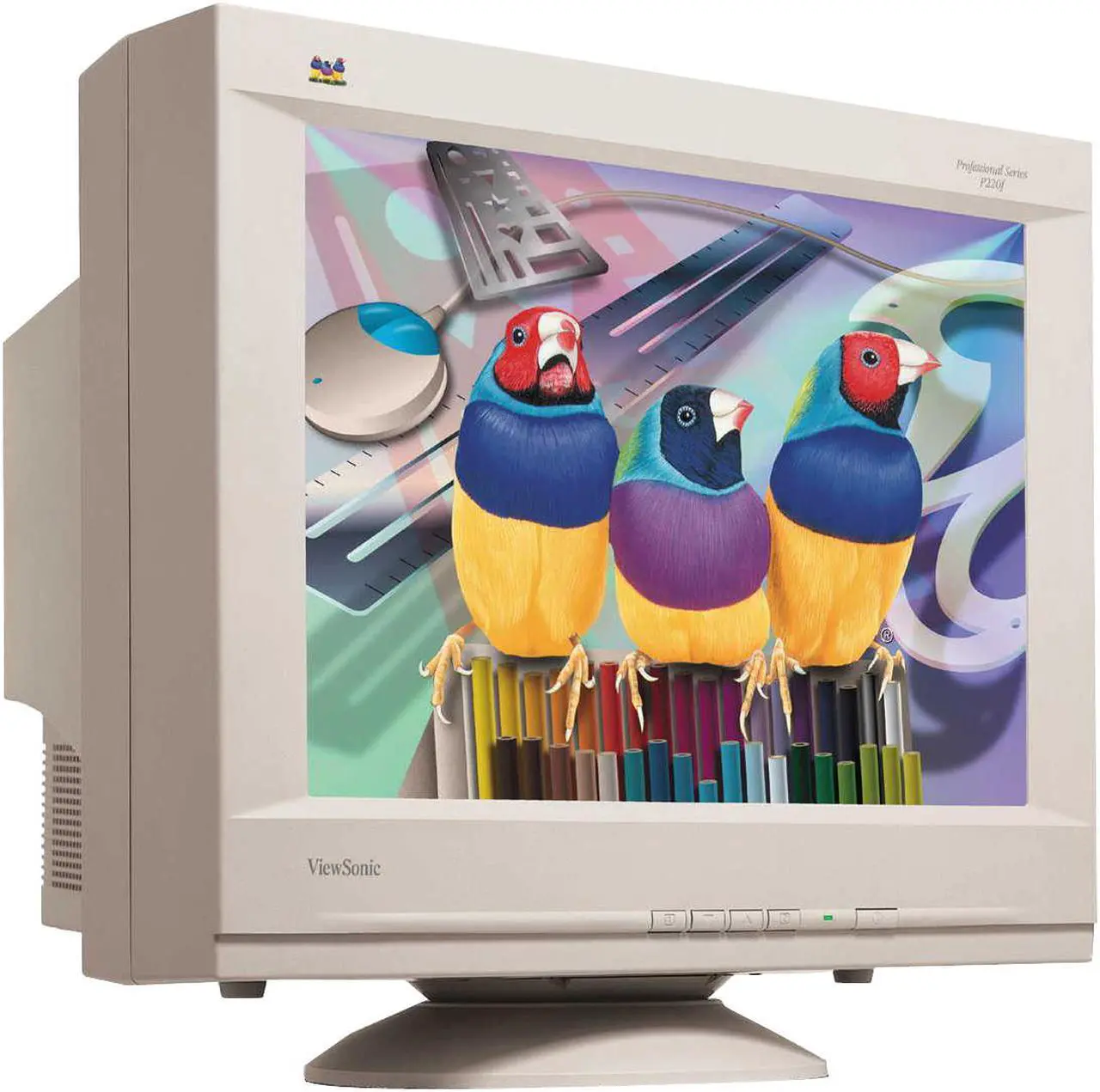 ViewSonic P220F Beige 22" CRT Monitor - Newegg.com