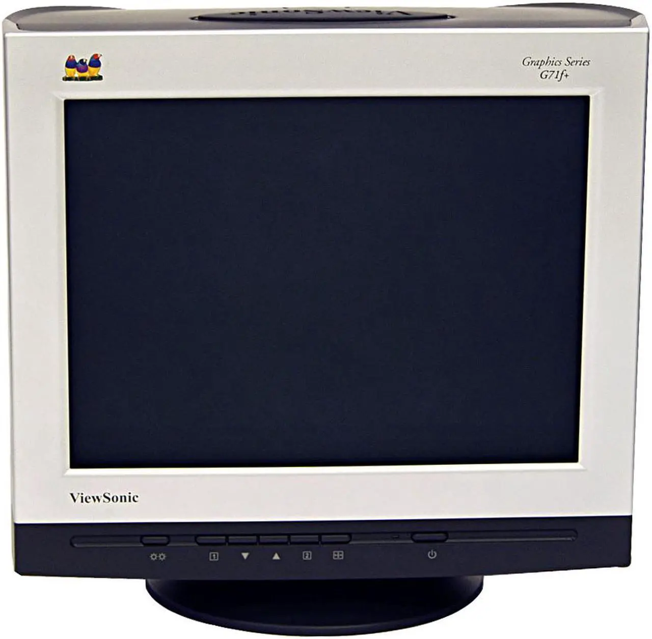 ViewSonic G71f+SB Black-Silver 17" CRT Monitor - Newegg.com