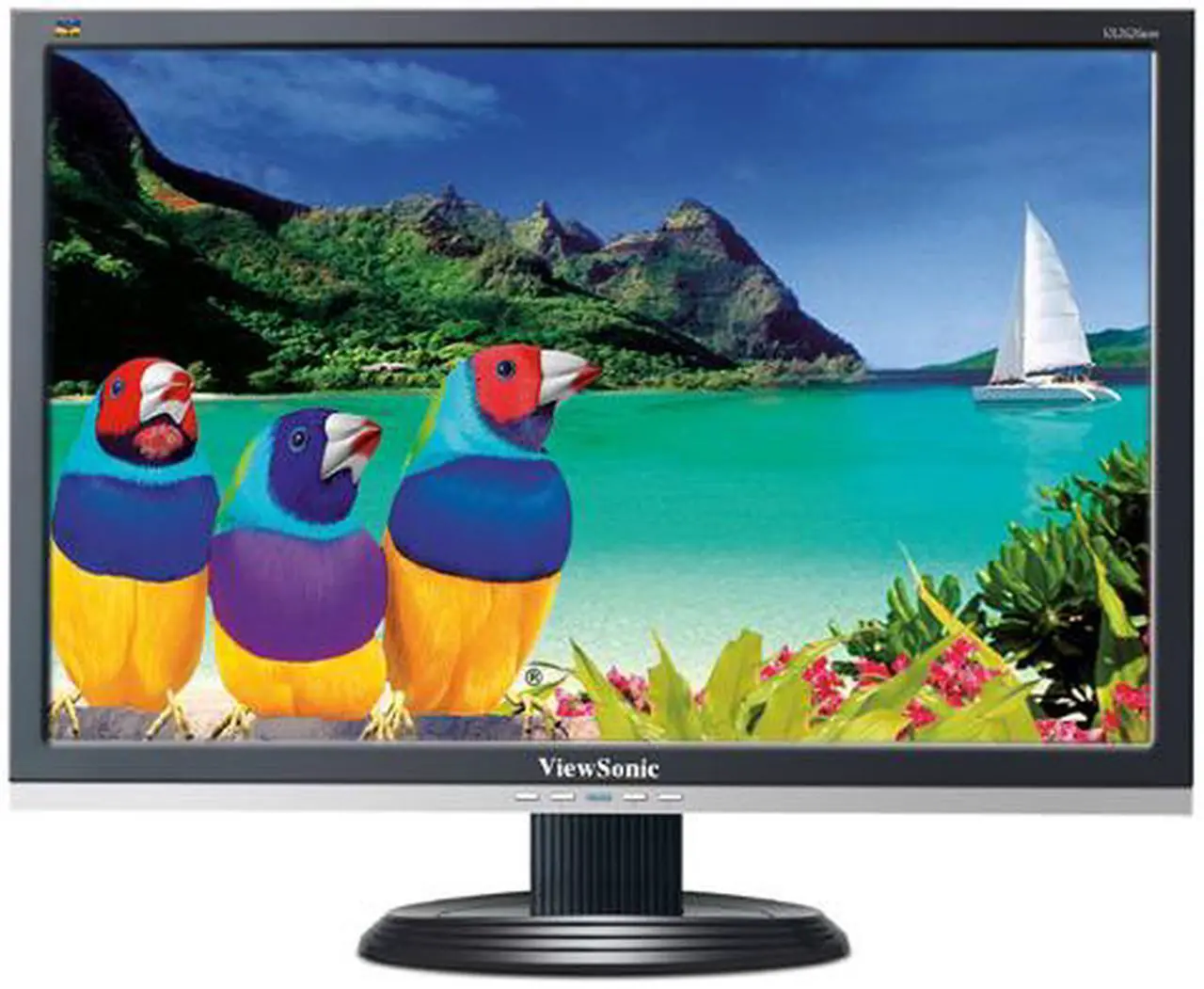 ViewSonic 25.5" Active Matrix, TFT LCD WUXGA LCD Monitor 5 ms 1920 x ...
