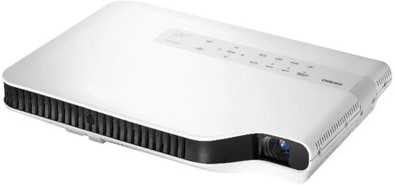 CASIO Green Slim XJ-A240 WXGA 1280x800 2500 Lumens DLP Projector ...