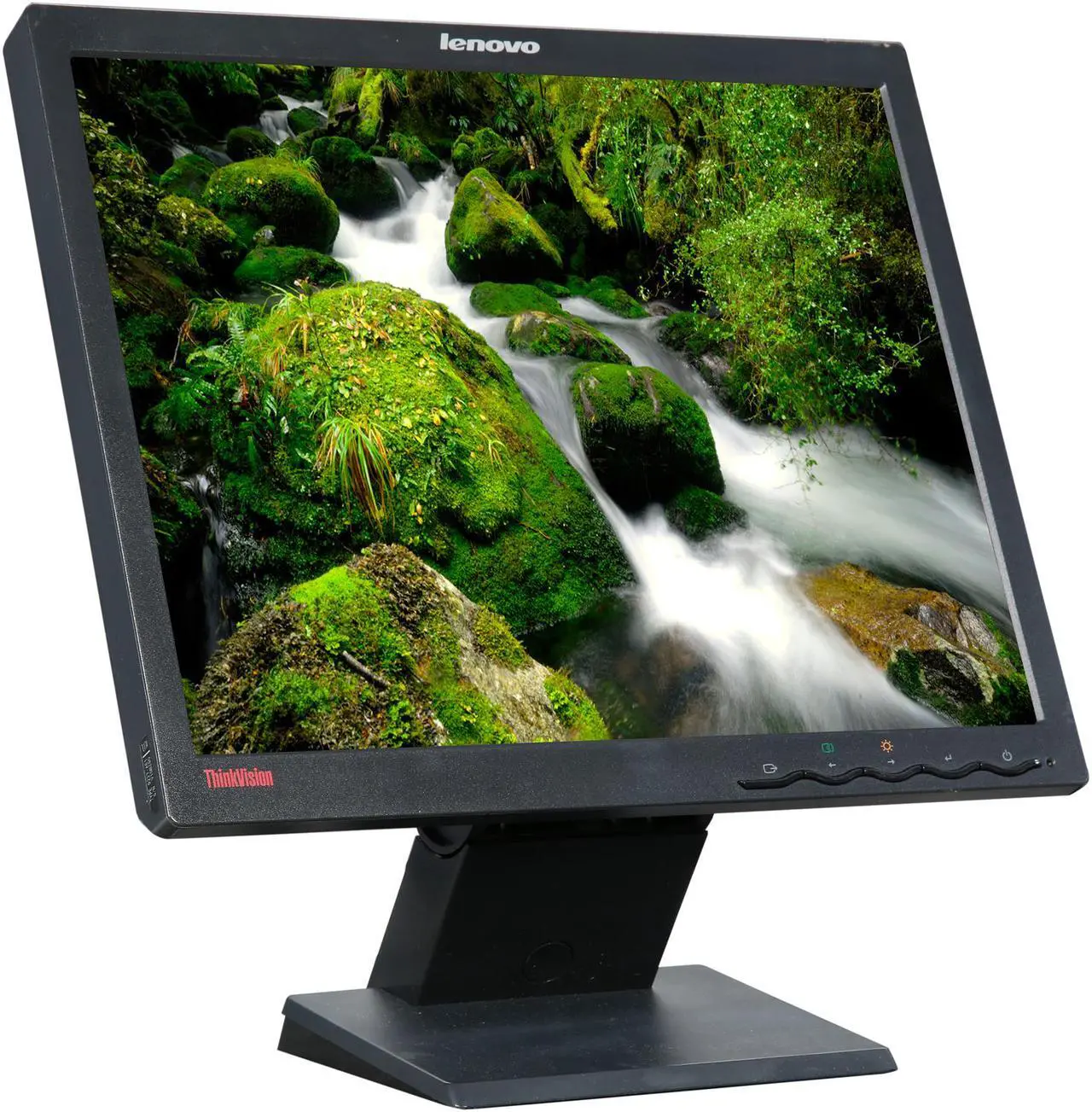 Refurbished: Lenovo 17" SXGA LCD Monitor 5 ms D-Sub ThinkVision L174 - Newegg.com
